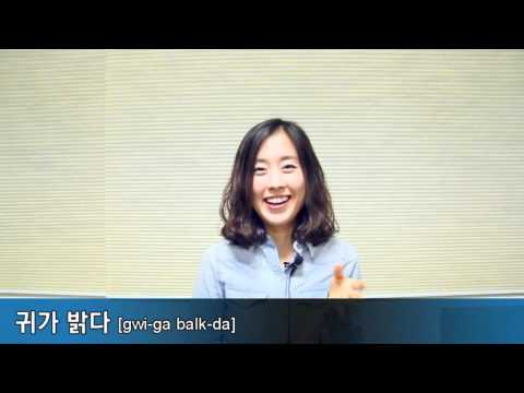 Korean Idiomatic Expressions - 귀가 밝다 (to have \