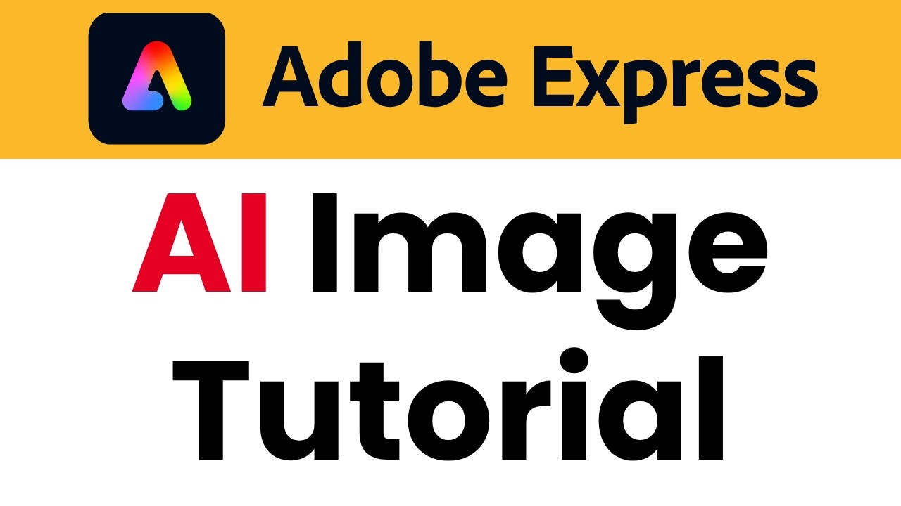 Adobe Express AI Image Generator Guide - YouTube