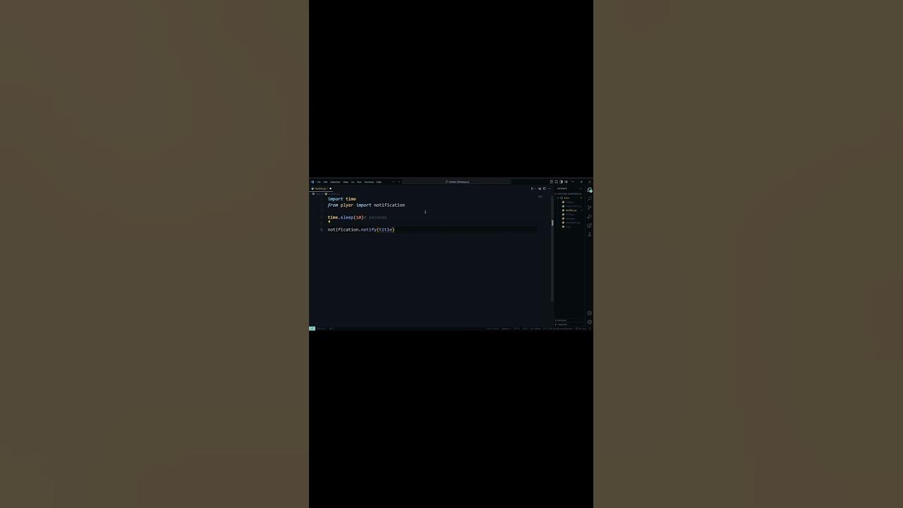 Diy Desktop Notifier In Python Your Next Fun Coding Project Programming Coding Python Youtube