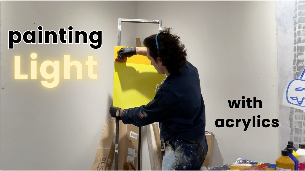 Painting in Acrylics | How to Capture Light - YouTube