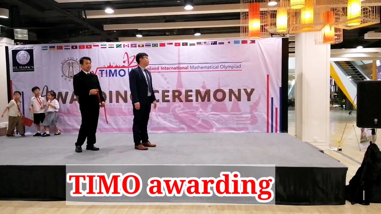 Thailand International Mathematic Olympiad 2020 Awarding (TIMO) - YouTube