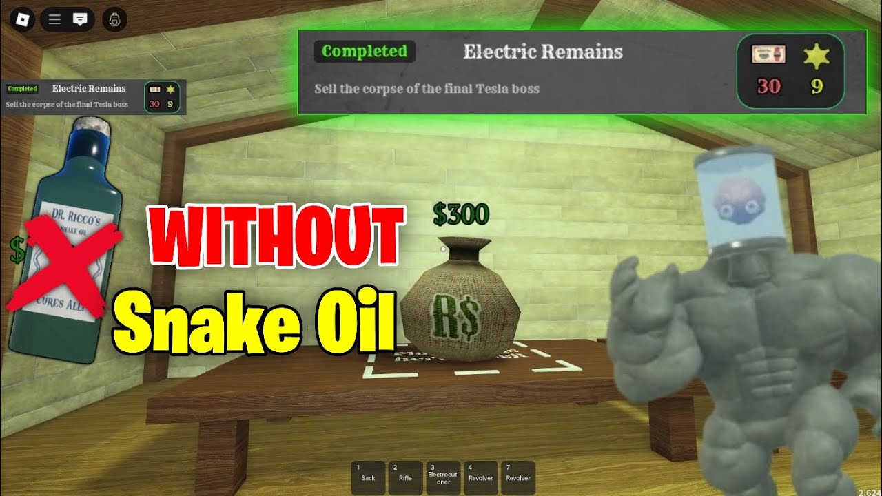 No More Snake Oil How to Beat the Electric Remains Challenge in Dead ...