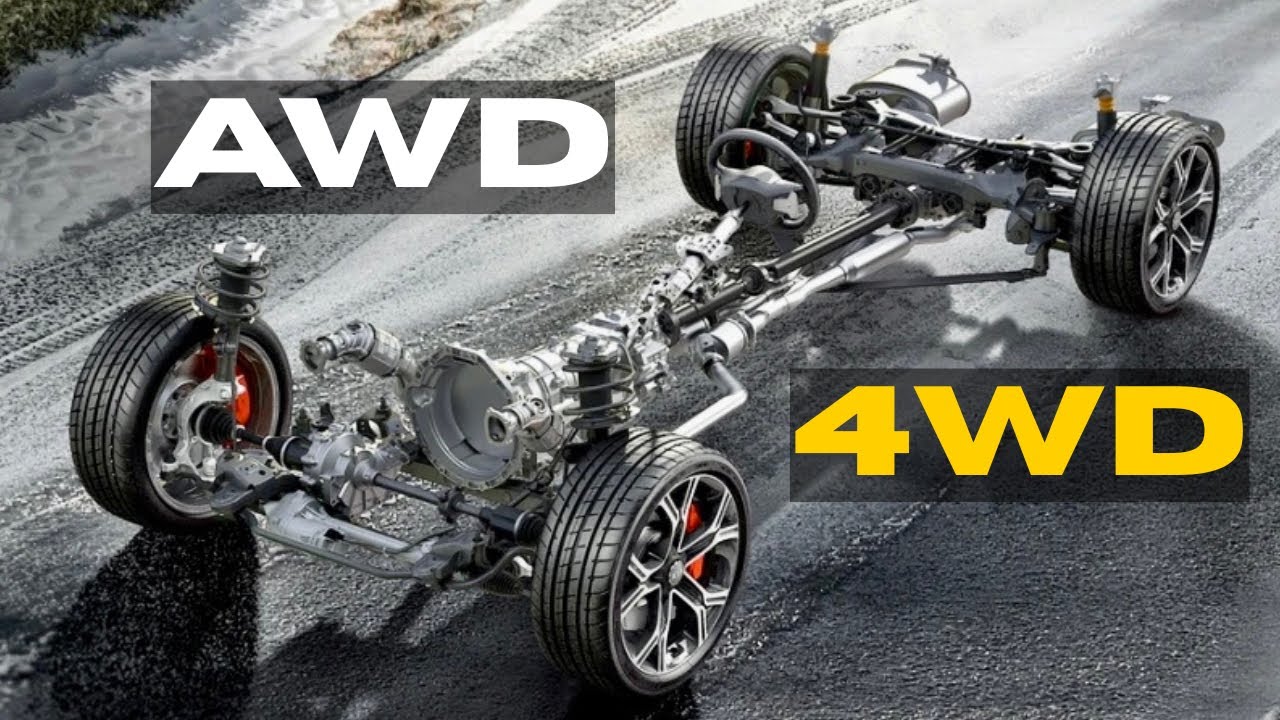 AWD vs. 4WD : What's The Difference & How They Work: Explained - YouTube