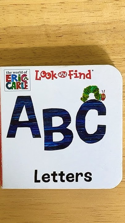 The World of ERIC CARLE. Look and Find ABC Letters - YouTube