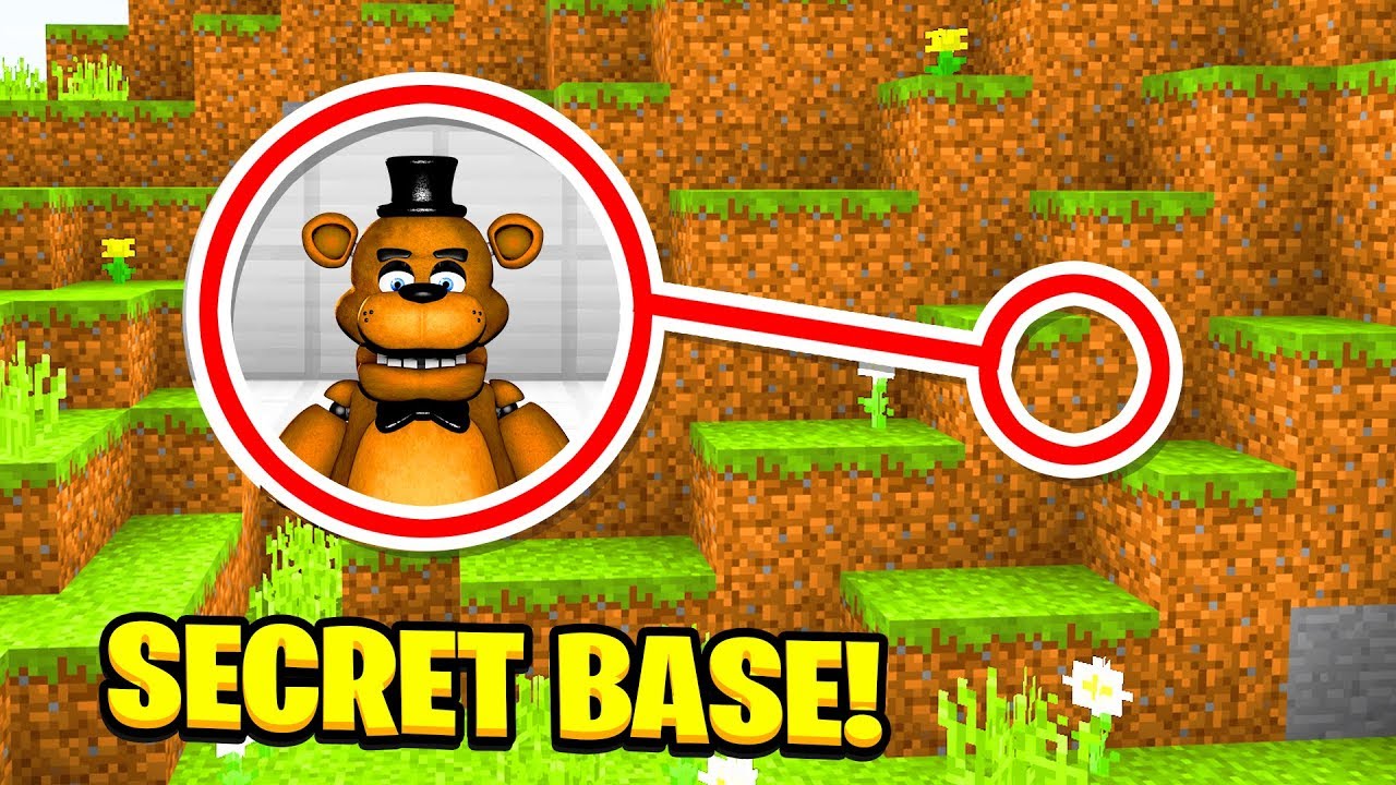 Minecraft : WE FOUND FREDDY FAZEBEARS SECRET BASE! (Ps3/Xbox360/PS4 ...