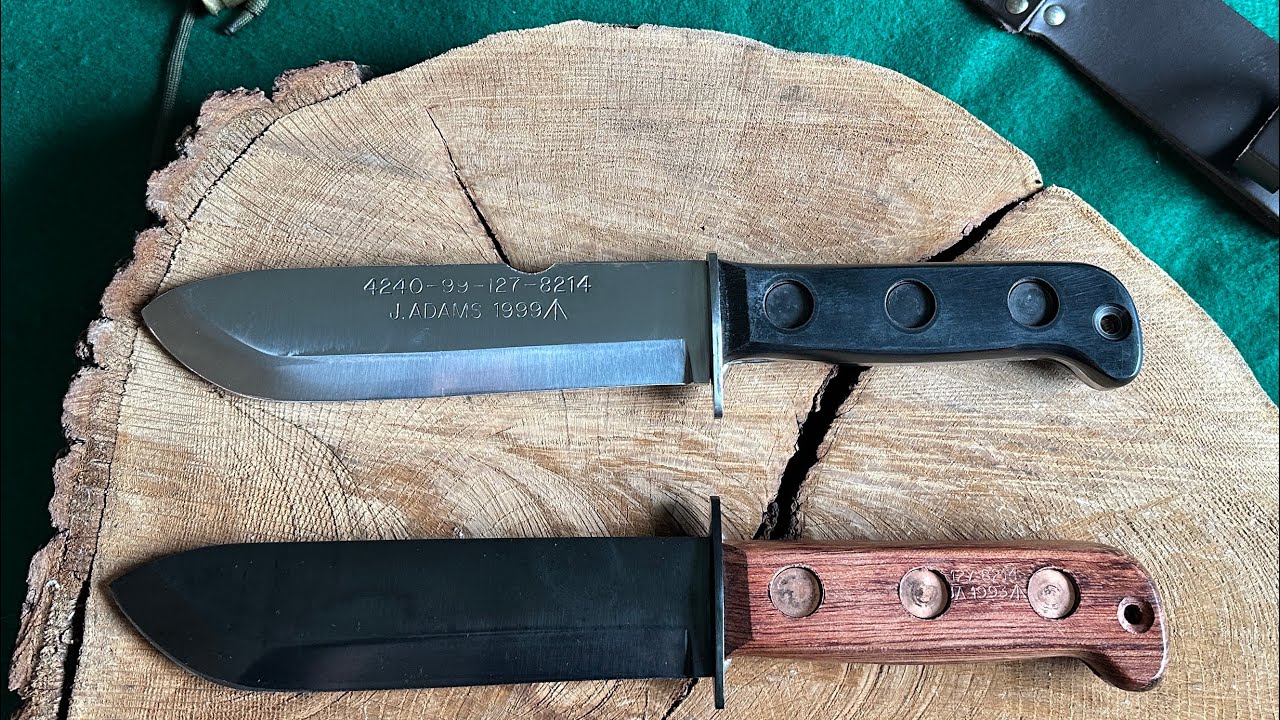 British (M.O.D.) Knife, Bushcraft Modified. - YouTube