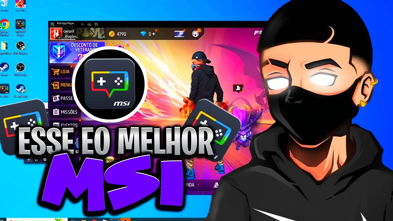 ESSE ÉO MELHOR MSI SEM TRAVAMENTO E 240 FPS - YouTube