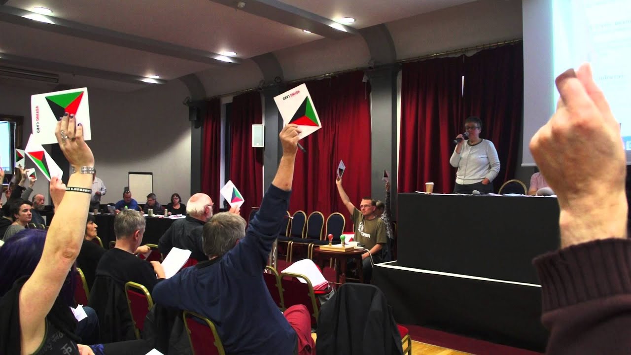 Left Unity 2014 Conf Day2 - 58 - Electoral strategy - Votes - YouTube
