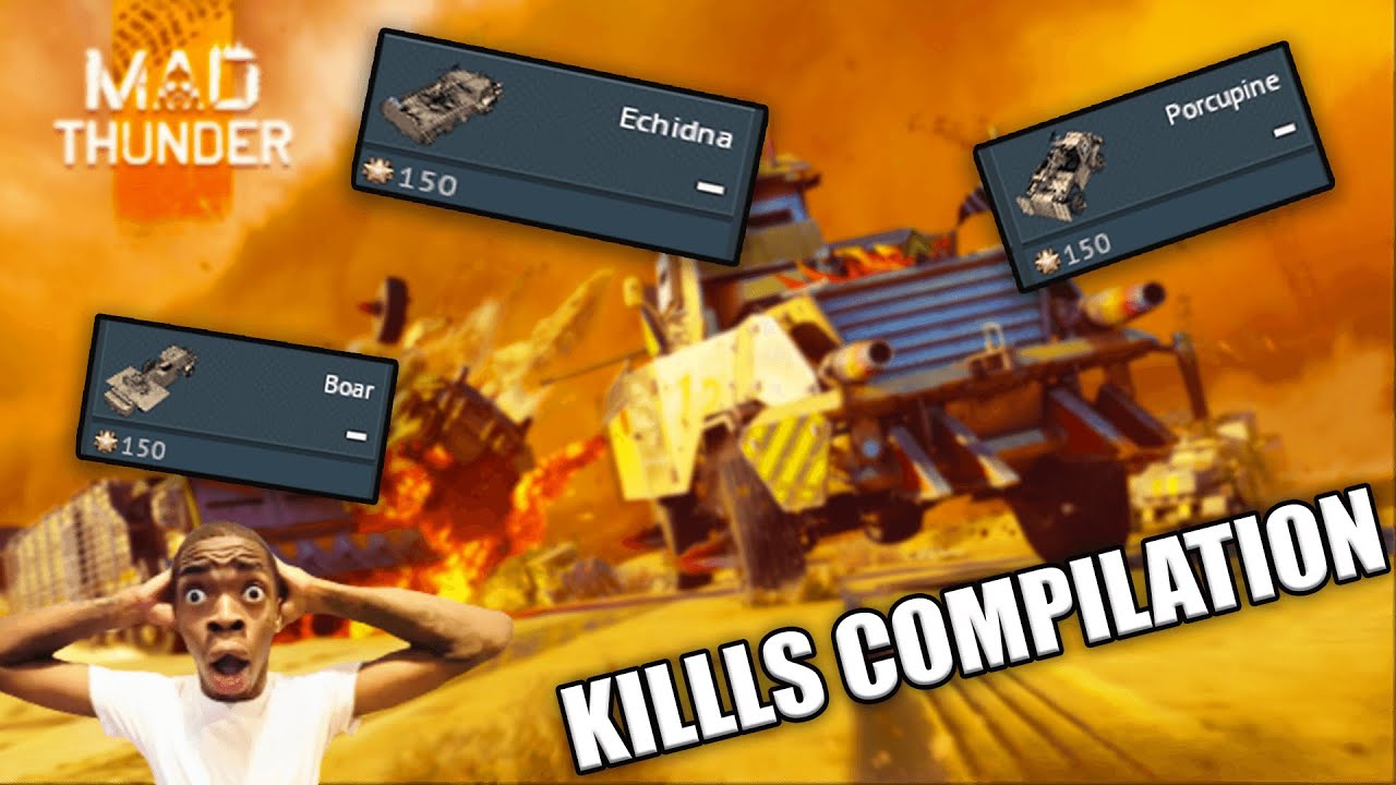 Mad Thunder kills compilation #warthunder - YouTube