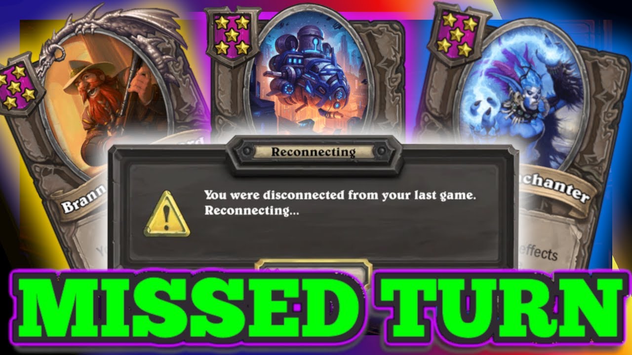 MISS TURN 2 OH WELL STILL WIN | HEARTHSTONE BATTLEGROUNDS ANOMALIES ...