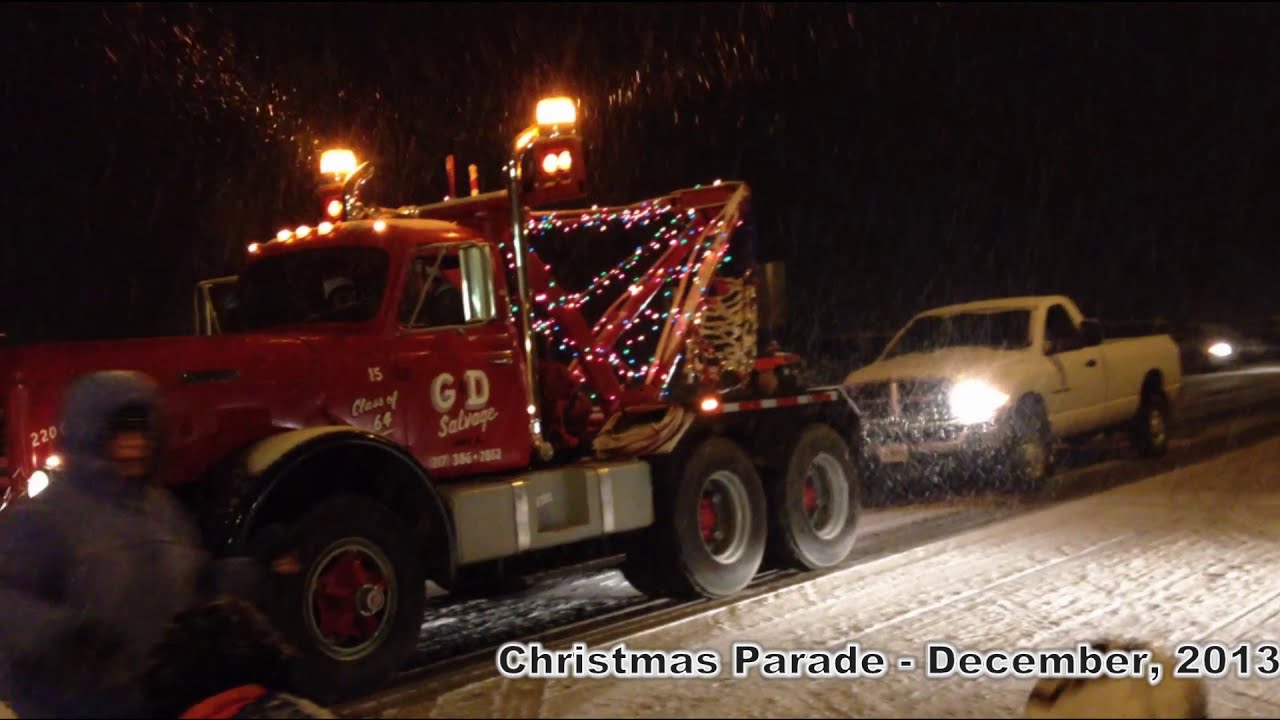 Loda Illinois Christmas Parade 2013 - YouTube