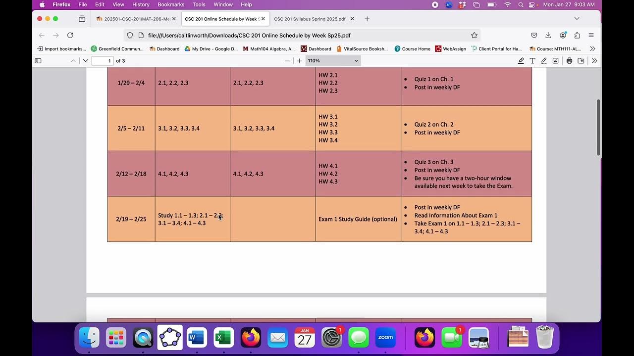 csc 201 moodle video sp 25 - YouTube