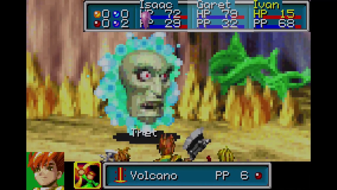 Golden Sun Boss Battles (3/14) - Tret - YouTube