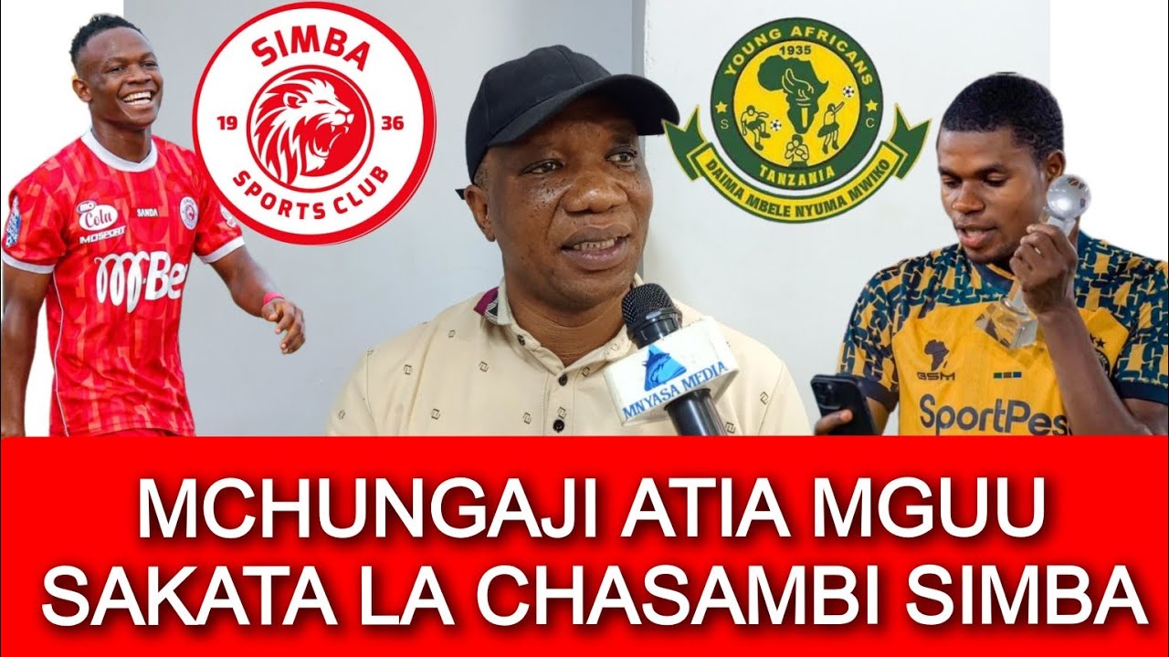 MCHUNGAJI WA SIMBA ALIVALIA NJUGA SAKATA LA CHASAMBI, ASEMA NI USHAMBA ...