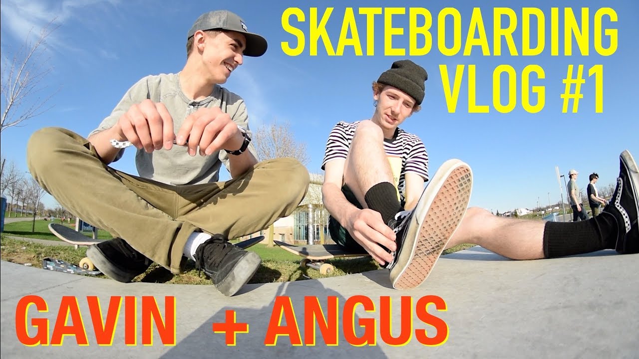 ANGUS AND GAVIN - Summer Skate Vlog #1 - YouTube