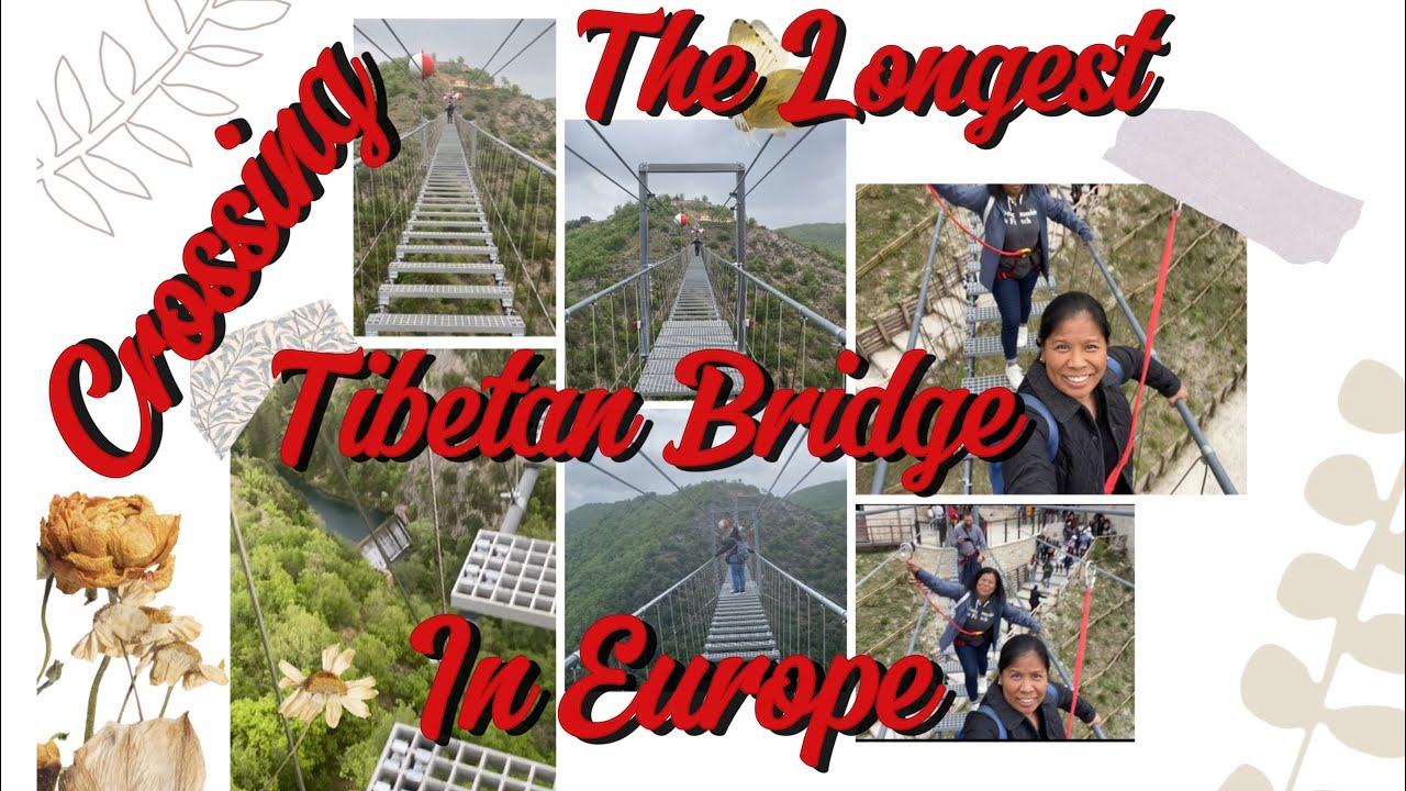Il PONTE TIBETANO DI SELLANO (longest tibetan bridge in europe) # ...