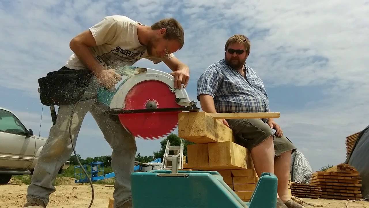 How to Cut a Big Timber - YouTube