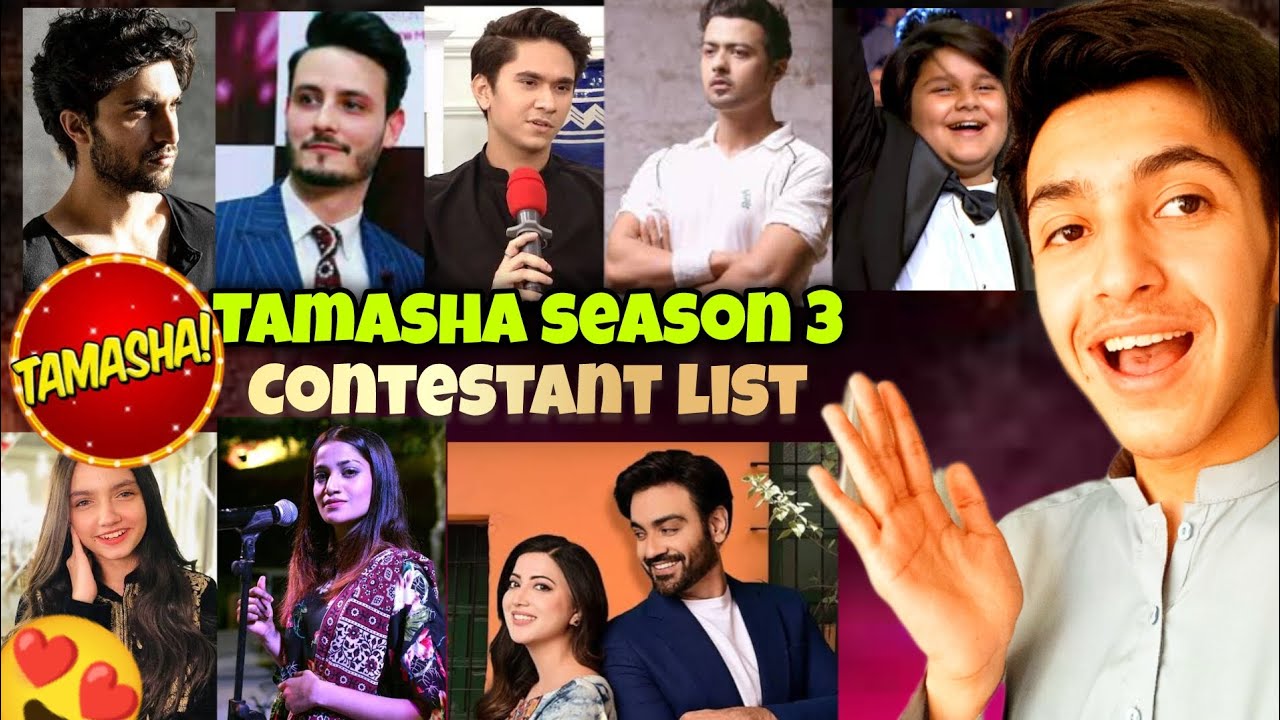 tamasha season 3 contestants list | @Rehan pro. - YouTube
