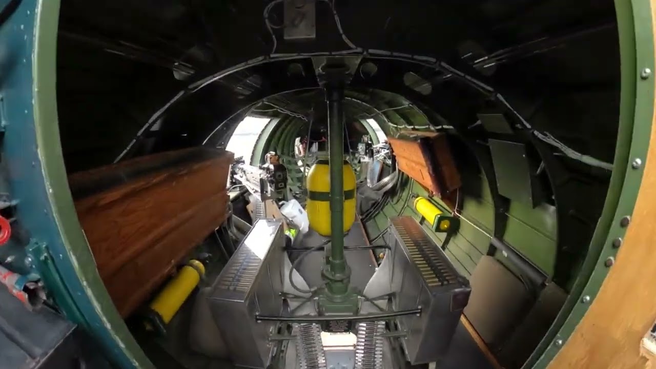 Touring inside a B-17! - YouTube