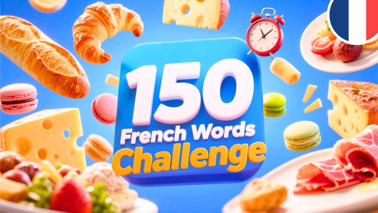 150 French Food Words Challenge 🔥⏰ | Test Your Vocabulary & 🇫🇷 Learn ...