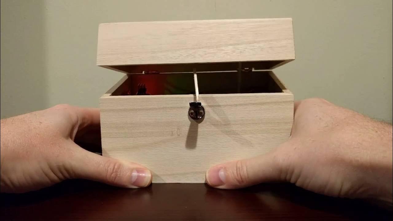 Arduino Controlled Moody Useless Box Prototype - YouTube