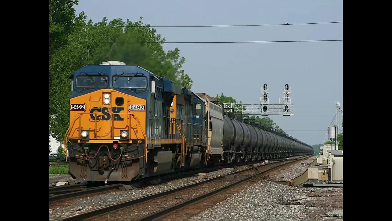 CSX 5492’s 1st Gen K5HL - YouTube