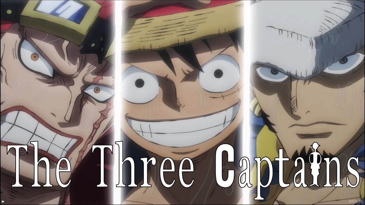 The Three Captains | One Piece Edit - YouTube