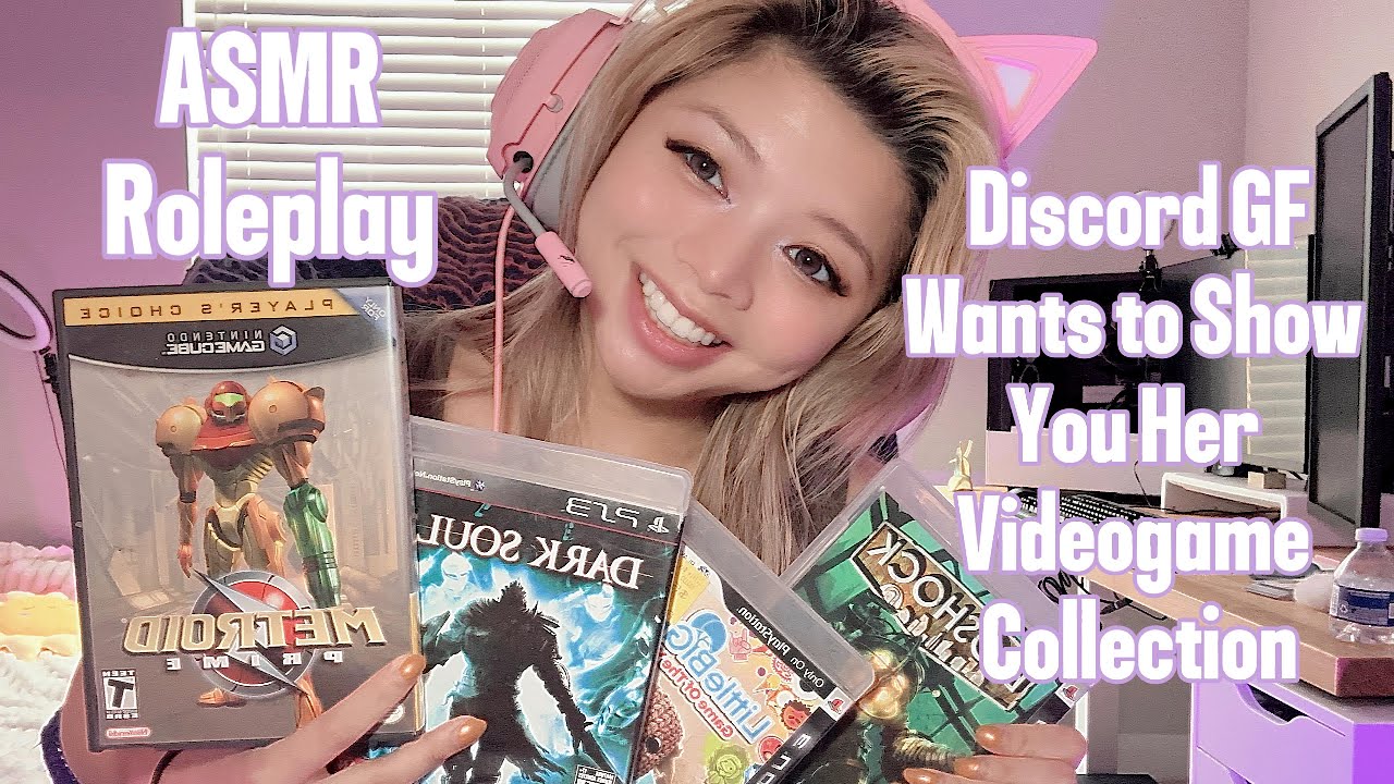 ASMR Gamer Gf Roleplay (Nail Tapping, Personal Attention) - YouTube