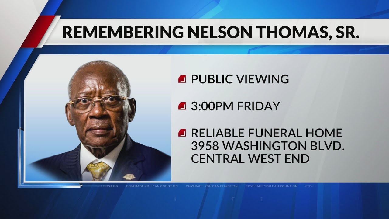 Public viewing of Nelson Thomas Sr. taking place Friday - YouTube