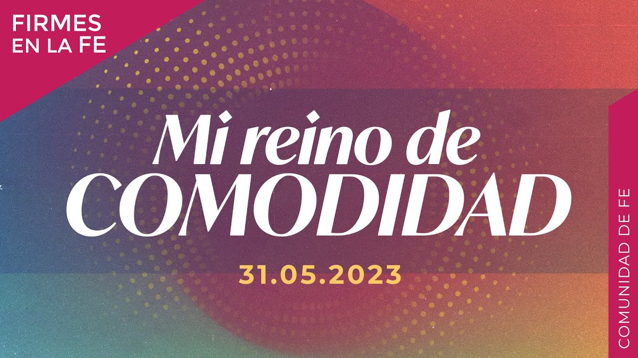 Mi reino de comodidad - Sarah Ingman - YouTube