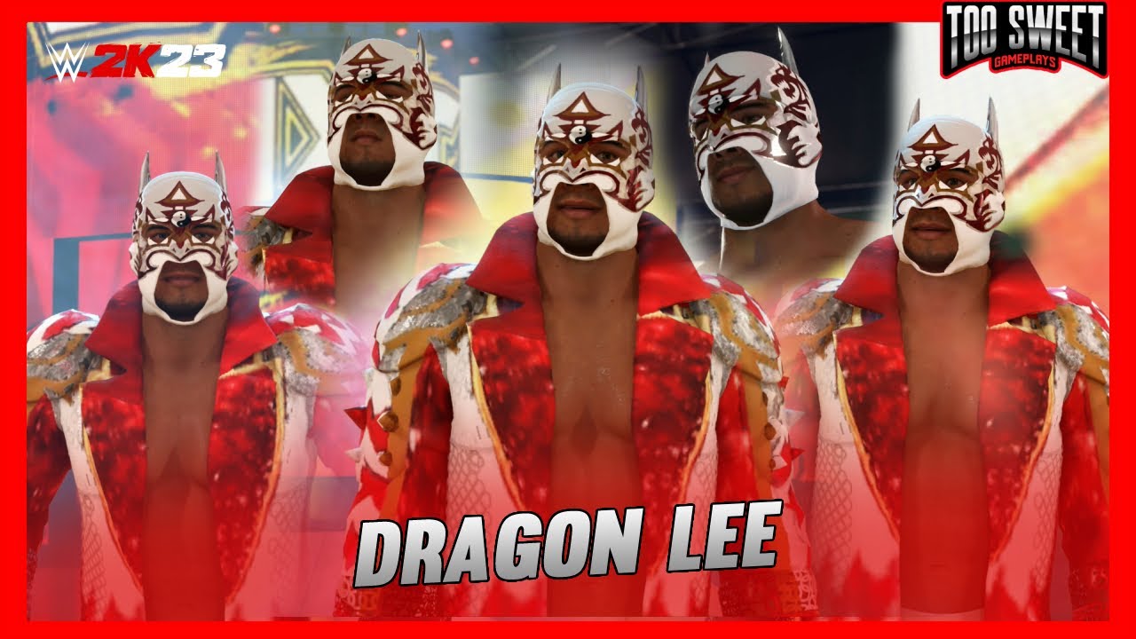 WWE 2K23 Dragon Lee Entrance, Top Moves, Signatures, Finishers ...