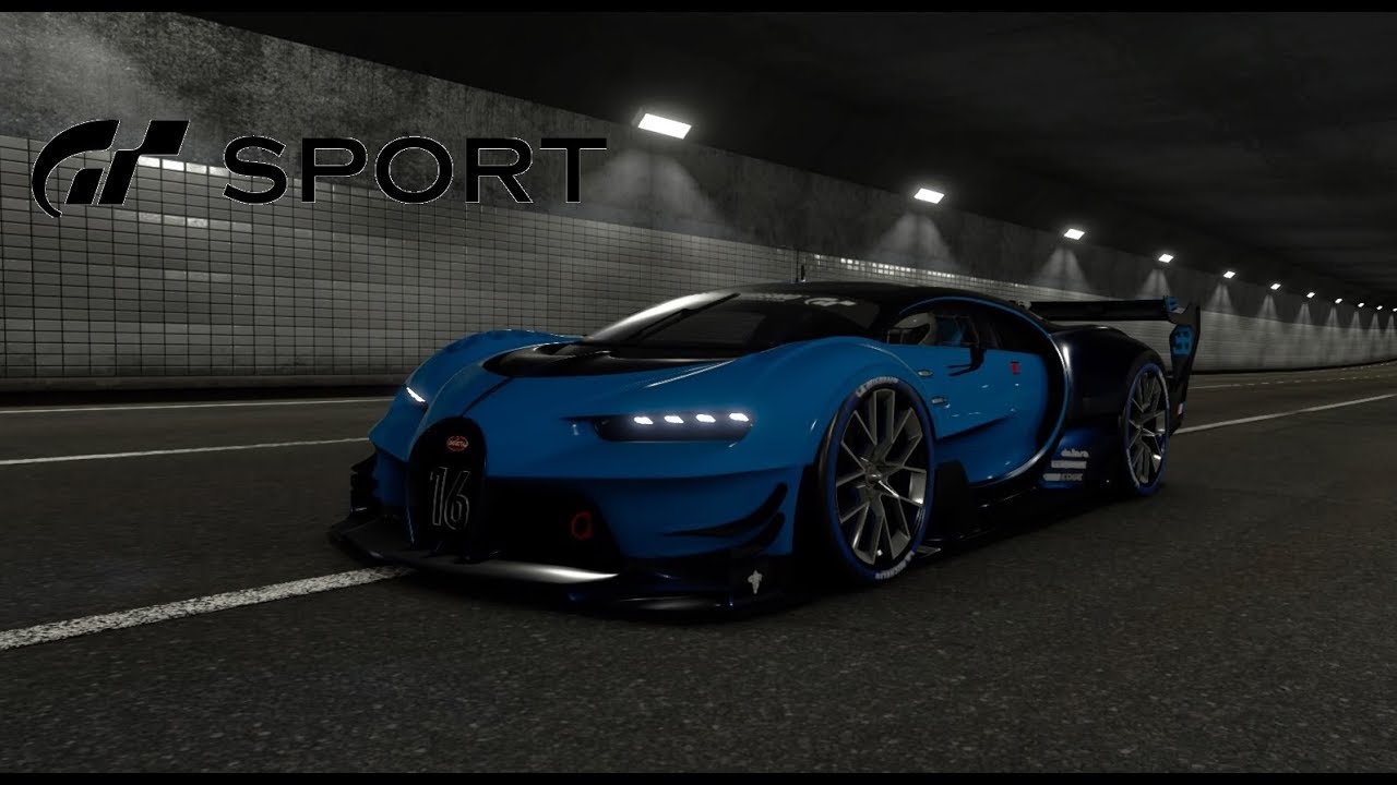 Gran Turismo sport PS4 ( Teste BUGATTI VISION ) - YouTube