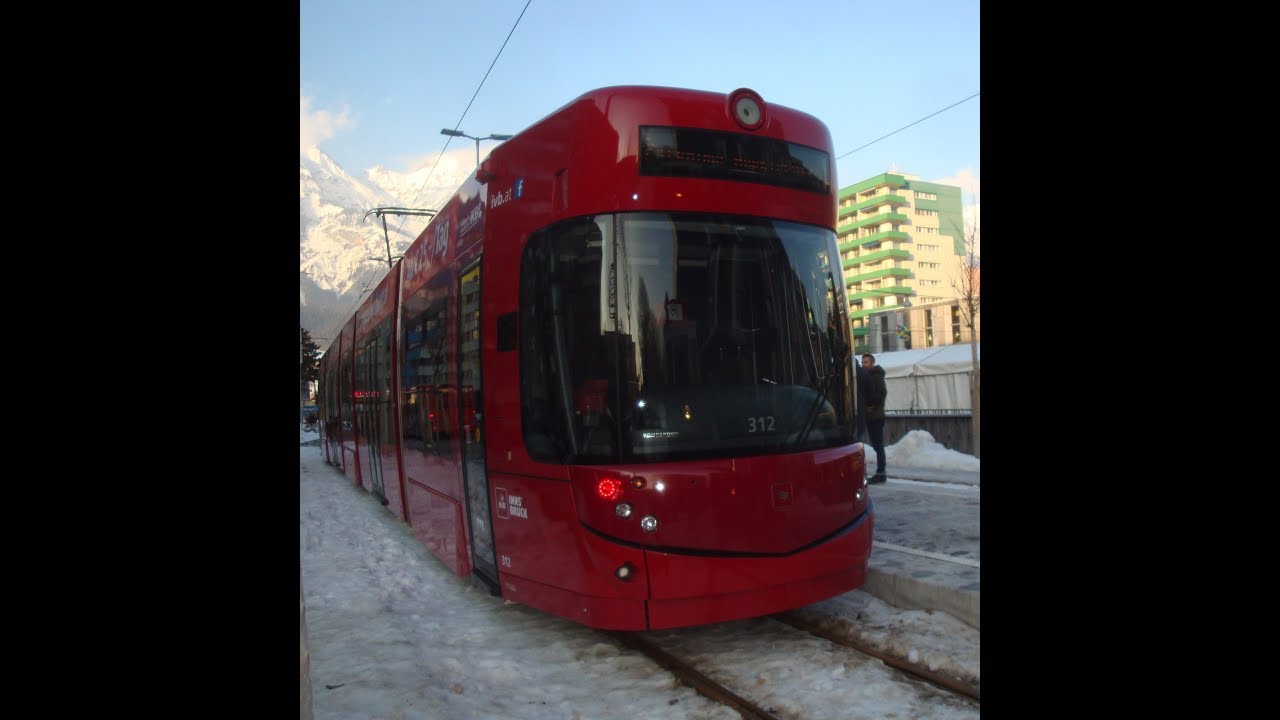 Innsbrucker Verkehrsbetriebe - IVB Linie 2 - Eröffnungsfahrt - cab view ...