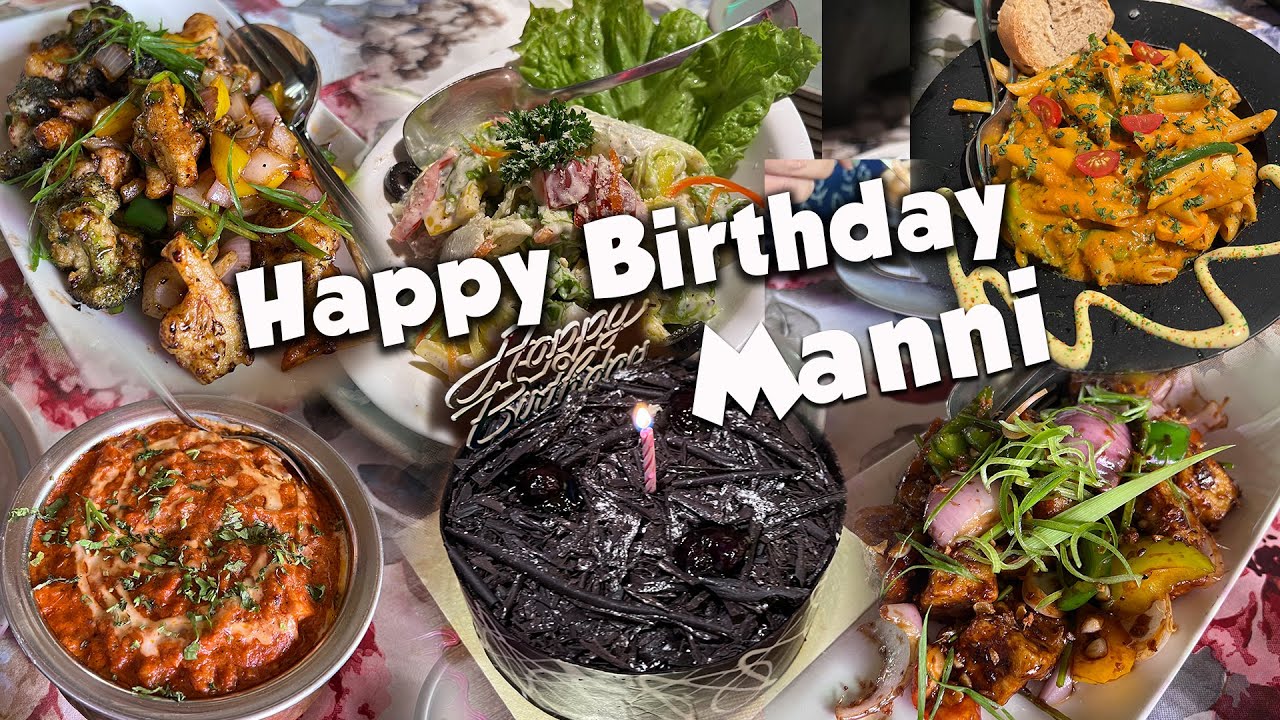 Manni's Birthday Celebration At Meera's Bistro - YouTube