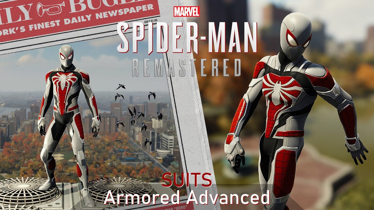 Armored Advanced Suit | Marvel’s Spider-Man Remastered - YouTube