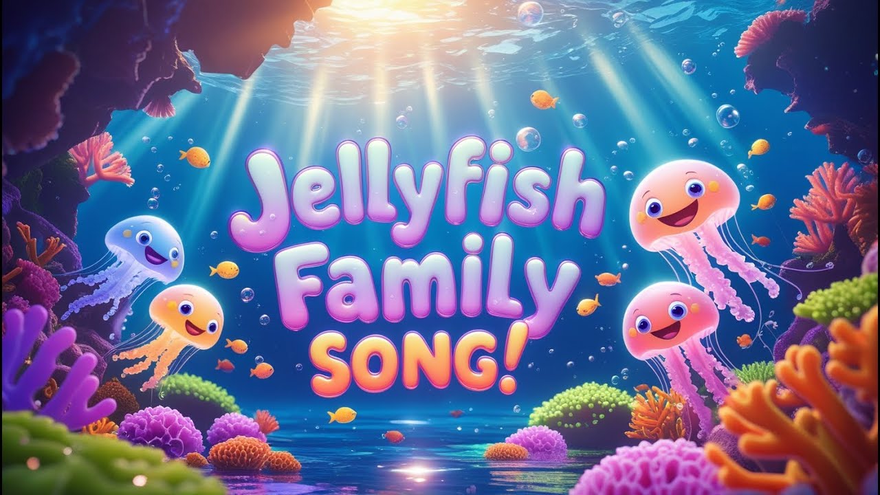 Jellyfish Family Song | Fun & Catchy Underwater Kids Song - YouTube