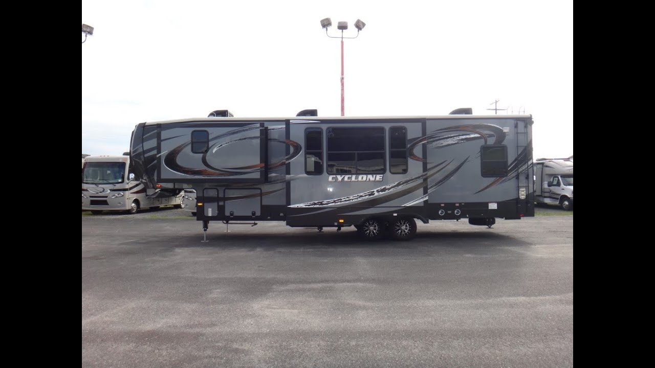 2015 Heartland Cyclone 3110 - YouTube