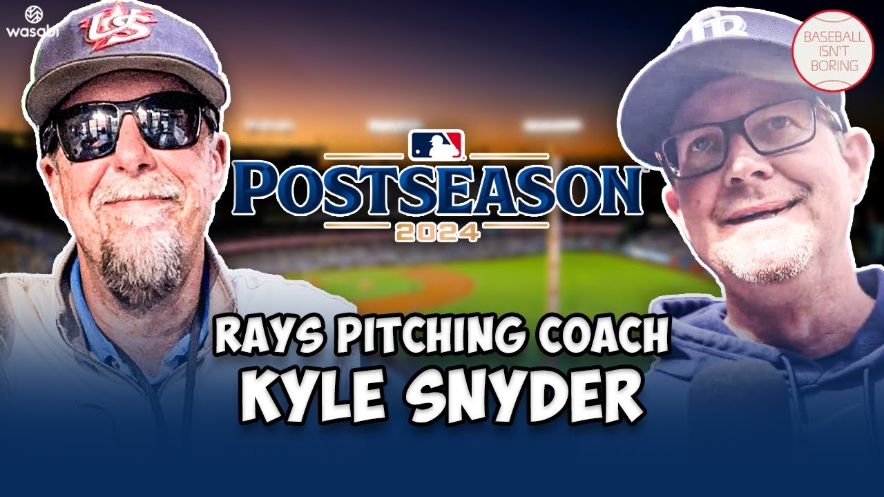 MLB Playoff Pitching Management with Kyle Snyder | Baseball Isn't ...