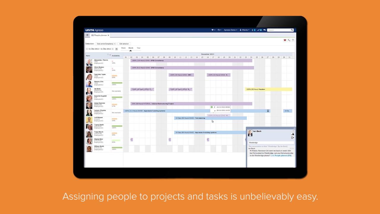 Unit4 Business World Experience Pack: People Planner - YouTube