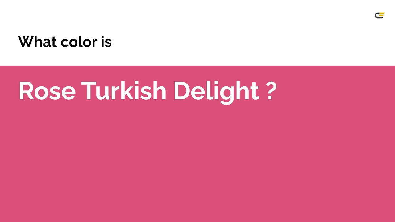 Rose Turkish Delight color #db5079 hex color - Red color - Cool color ...