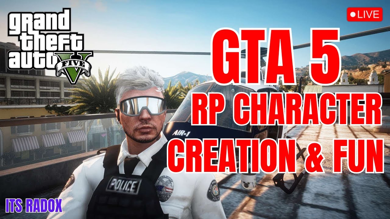 GTA 5 RP Character Creation & Fun || LIVE @FameCityRoleplay - YouTube