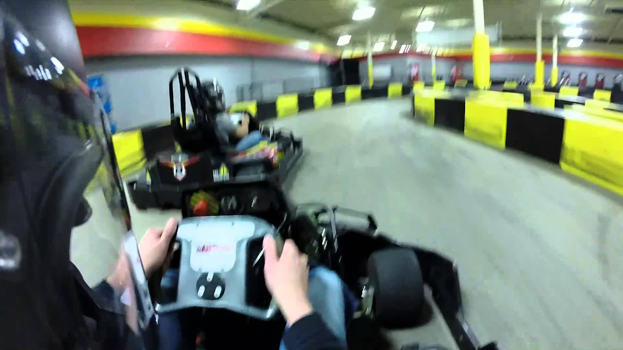Indoor Electric Go Karts at Pole Position Raceway - St. Louis - YouTube