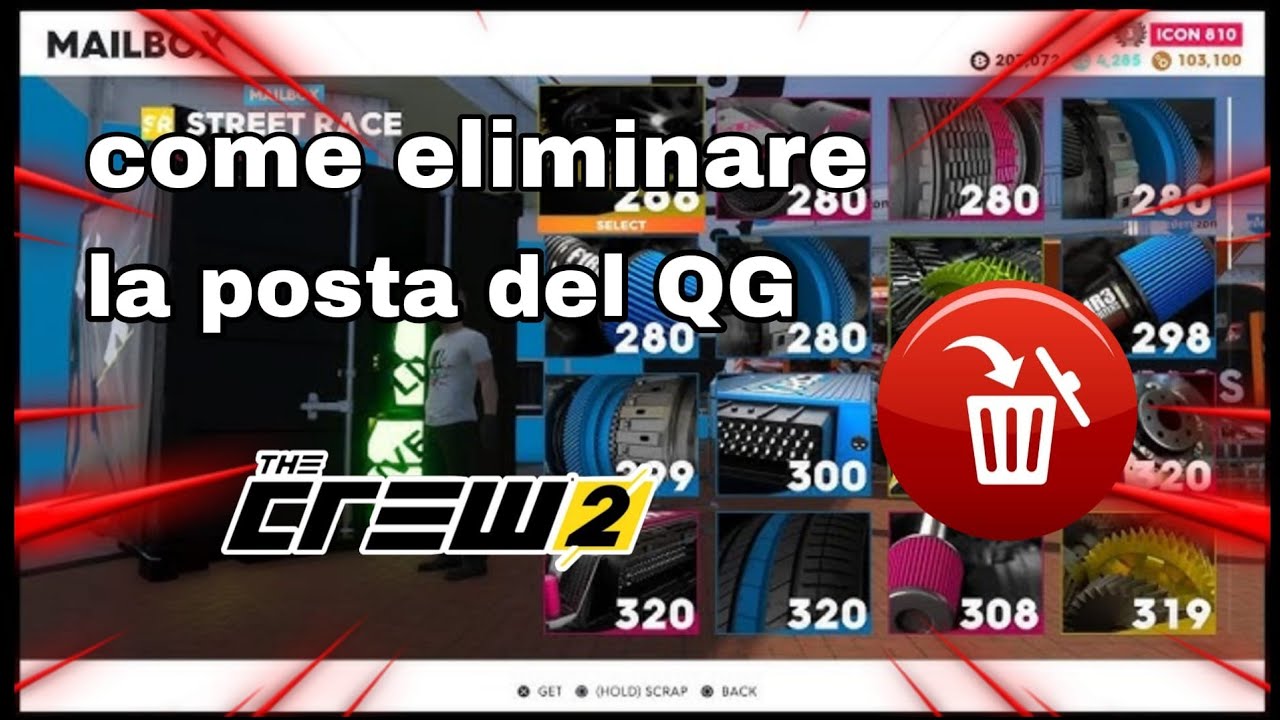 Come svuotare la casella della posta su the Crew 2 - YouTube