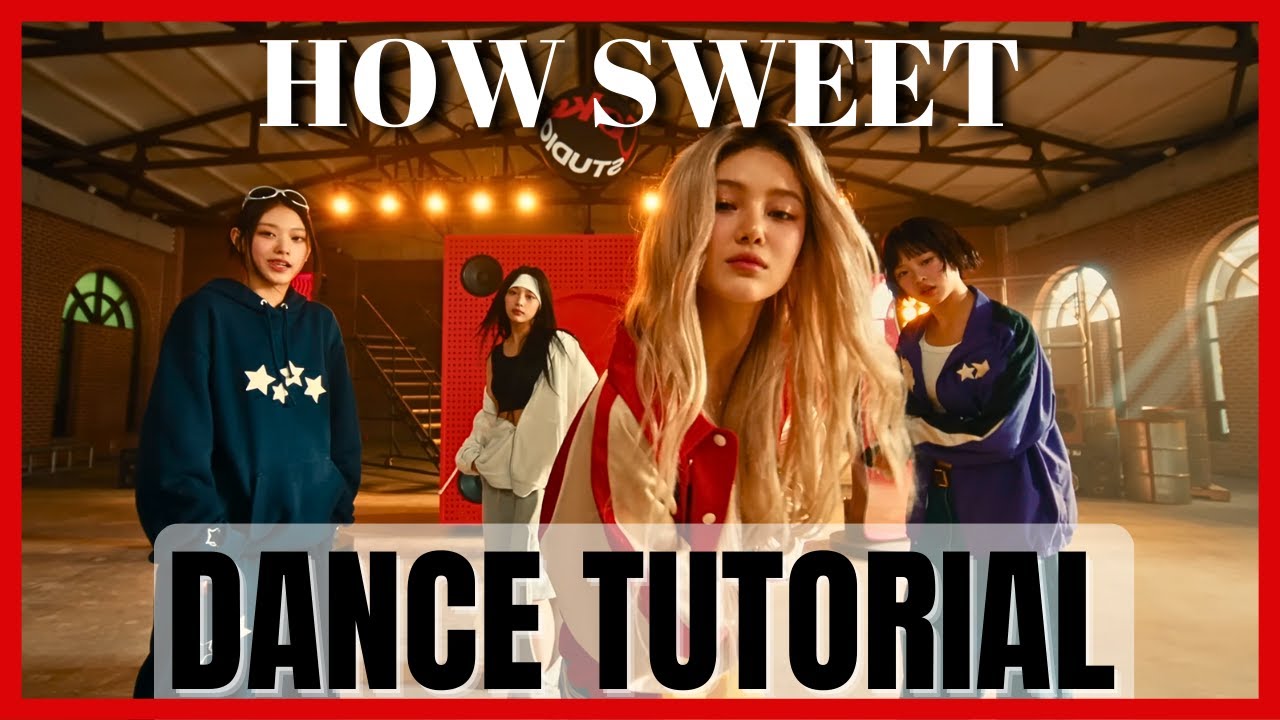 NewJeans - ‘How Sweet’ Dance Mirrored Tutorial (SLOWED) - YouTube