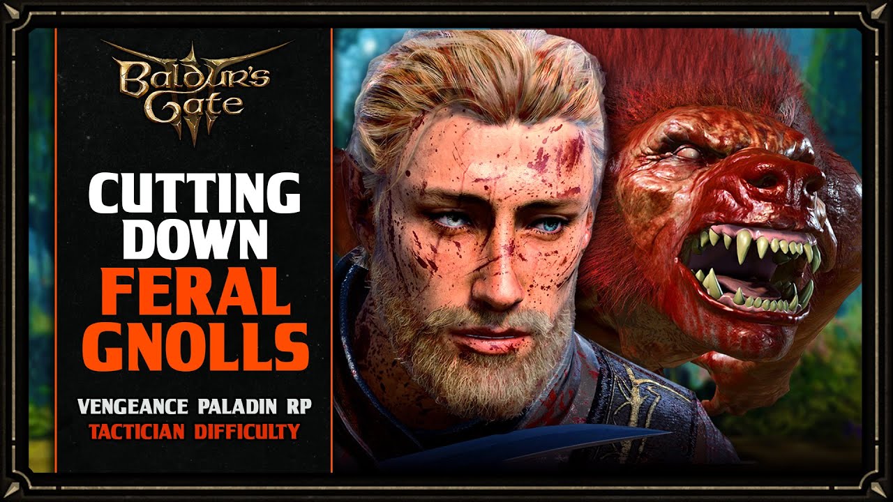 Unleashed Barbarian Rage & Gnoll Battles | Baldur's Gate 3 Paladin ...