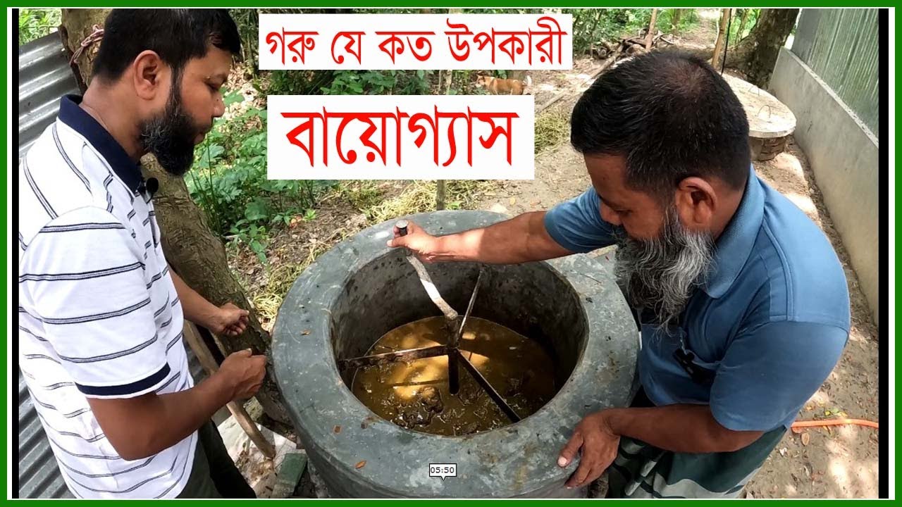 বায়োগ্যাস তৈরি করুন প্লাস্টিক ড্রাম দিয়ে | Krishi o Krishok| - YouTube