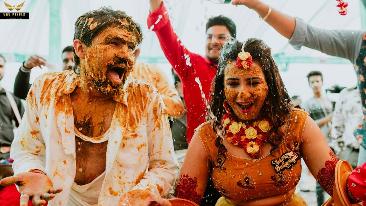 Prahil - Haldi Ceremony | VaV Pixels | 2020 - YouTube