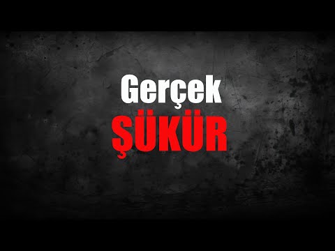 Gerçek Şükür