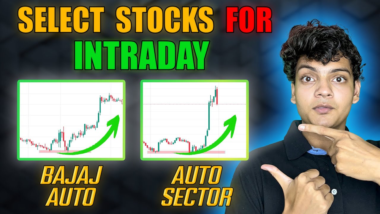 How to select stocks for intraday trading / Best method / MUST WATCH ...