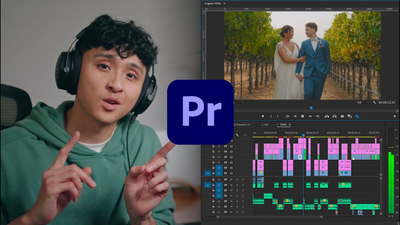 EDITING BREAKDOWN of $5,000 Wedding Film // PREMIERE PRO - YouTube